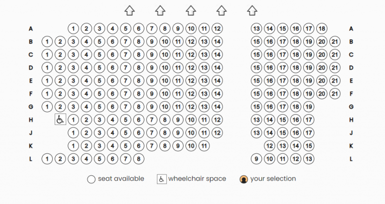 Seating Plan | Summerseat Players at the Theatre Royal